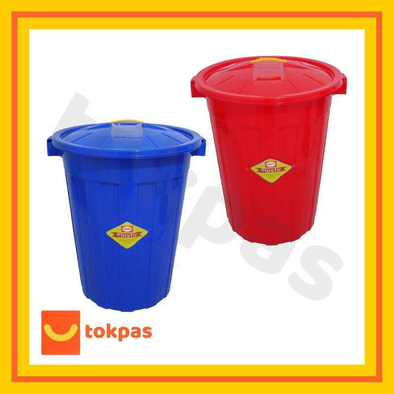 Promo 100% Produk Ori Ember Plastik 120 Liter Tong Jumbo Besar Tutup ...