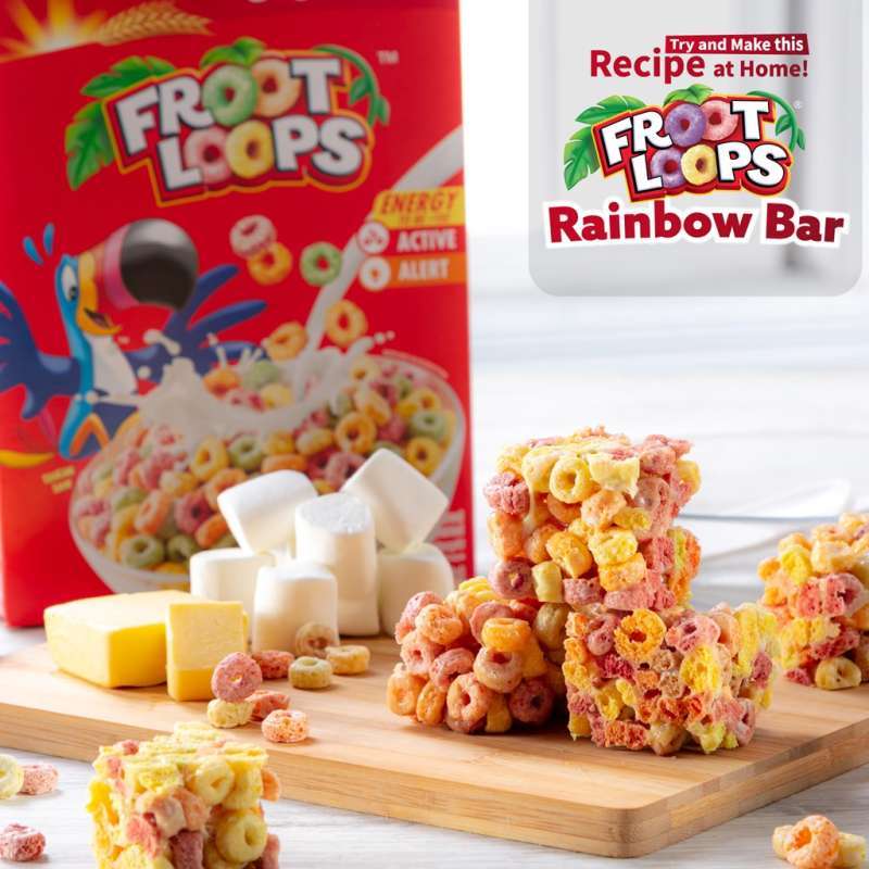 Jual Kelloggs Froot Loops 300 Gr / Kelloggs Frosties 300gr / Kelloggs ...