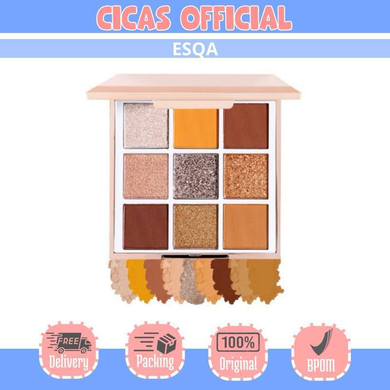 Jual Cicasofficial - Esqa Goddess Eyeshadow Palette - Peach | Pink ...