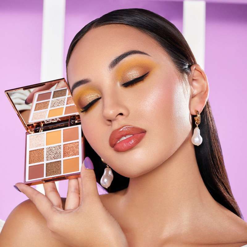 Jual Cicasofficial - Esqa Goddess Eyeshadow Palette - Peach | Pink ...