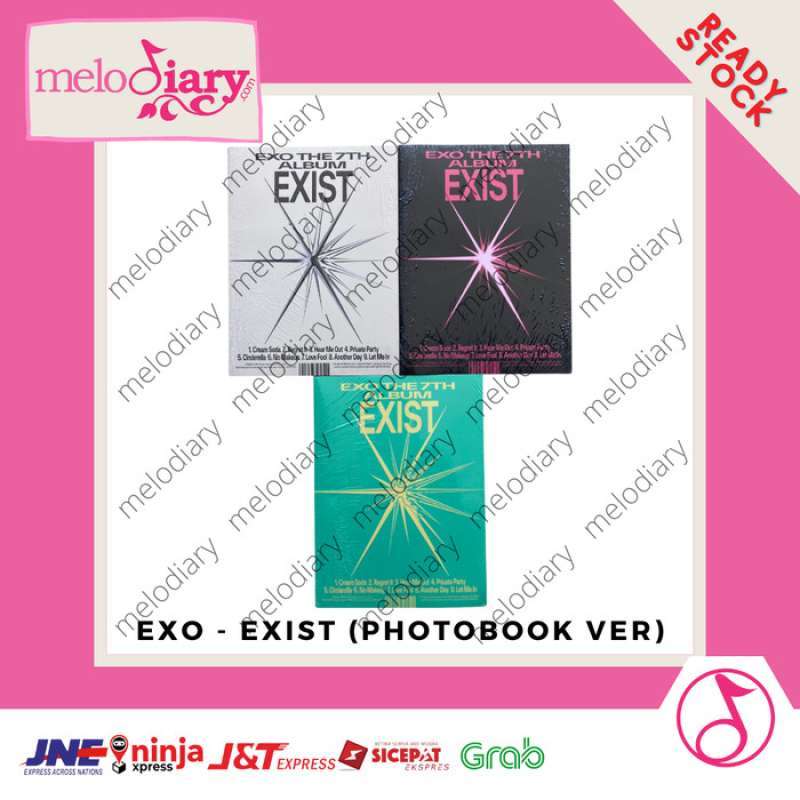 Jual Exo - Exist (photobook Ver.) 7th Studio Album (random Version) - Merah Muda Di Seller ...