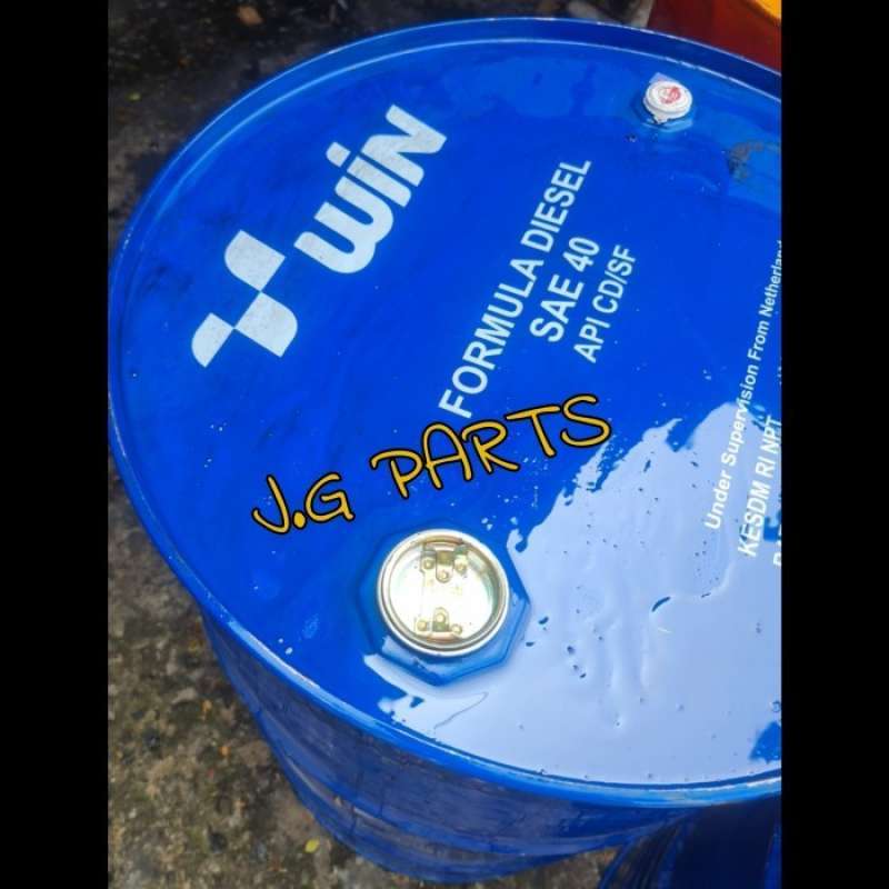Promo Oli Mesin Diesel S40 S-40 Sae 40 / 15w-40 / Oli Drum Win Diskon ...