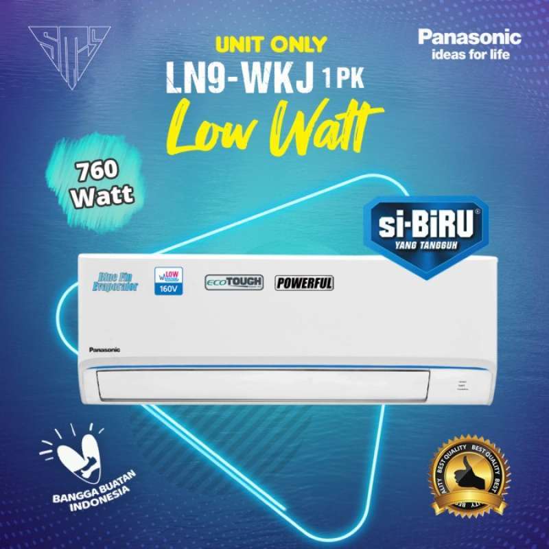 Promo Ac Panasonic Si Biru 1 Pk Cs-ln9wkj Low Voltage Diskon 23% Di ...