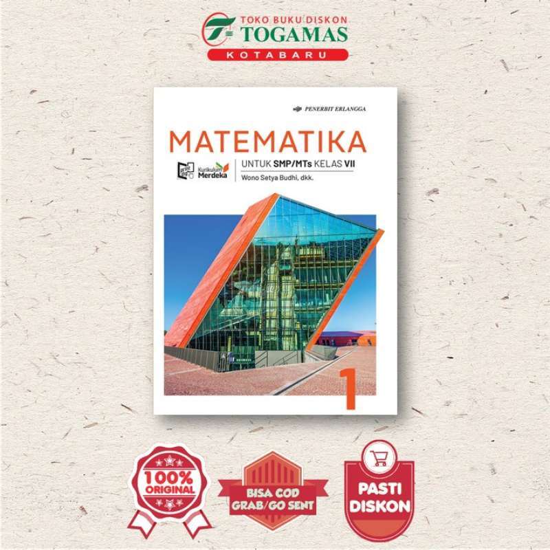 Jual Kumer Kls Vii - Matematika Untuk Smp/mts Kelas Vii (kurikulum ...