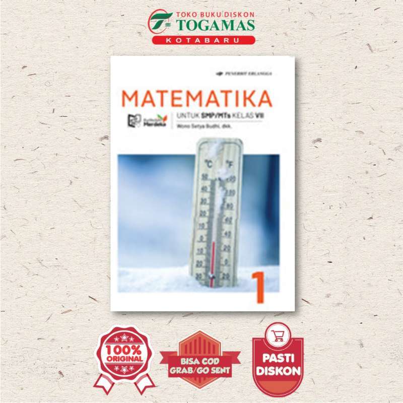 Jual Kumer Kls Vii - Matematika Untuk Smp/mts Kelas Vii (kurikulum Merdeka) 01 - Wono Setya ...