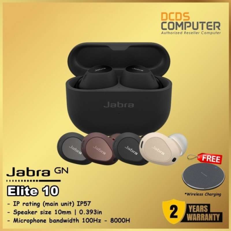 Promo Jabra Elite 10 True Wireless Tws Wireless Bluetooth Earphones Elite10 Diskon 50% Di Seller ...