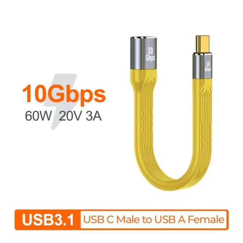 Jual Usb 4.0 Gen3 Fpc Short Cable Pd 100w 5a Usb C To Type C 40gbps 4k ...