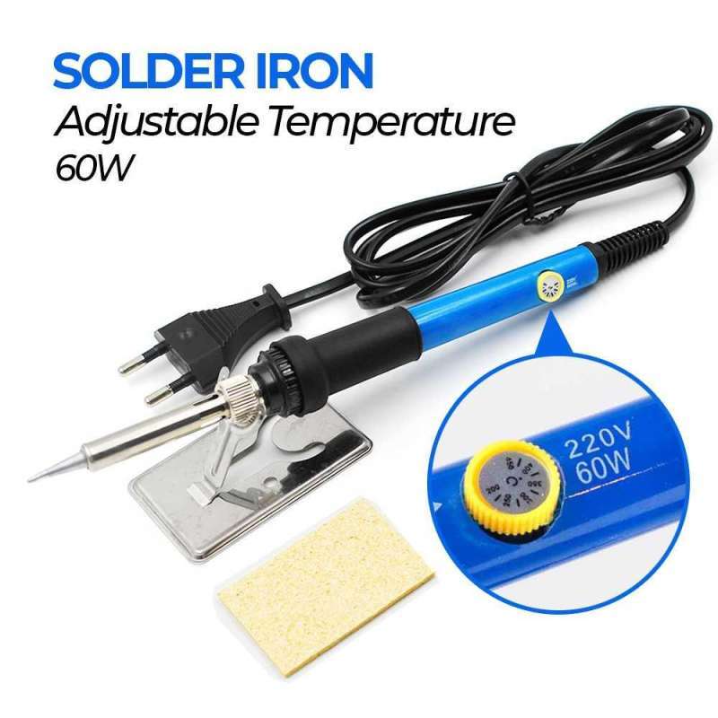 Promo Solder Adjustable Temperatur 200-450 Derajat Celcius 220v 60w 806 ...
