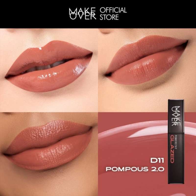 Jual Make Over Powerstay Glazed Lock Lip Pigment Original - D06 Karma ...