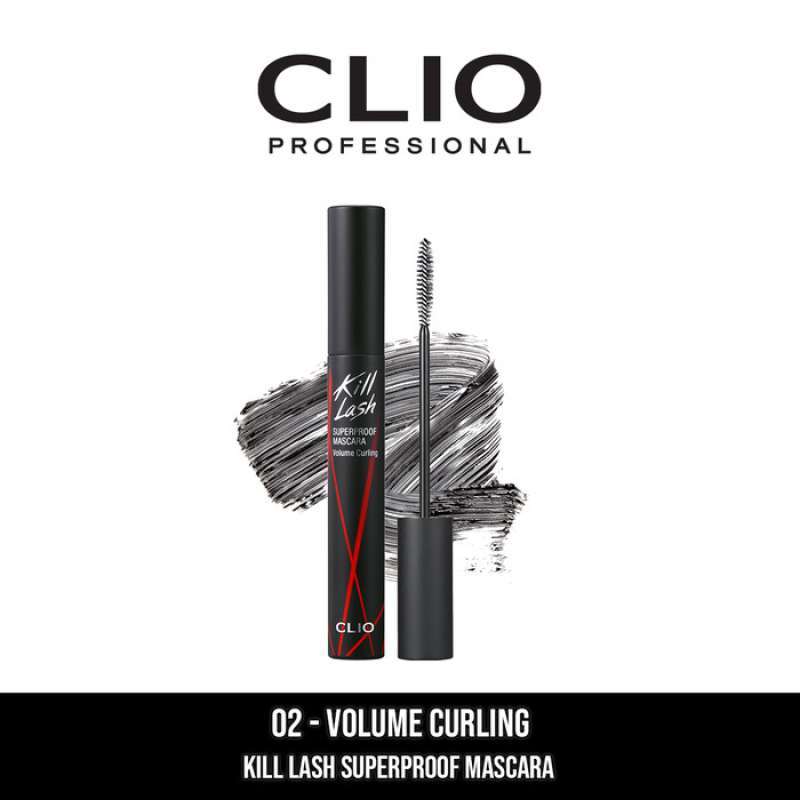 Jual Clio Kill Lash Superproof Mascara 02 Volume Curling Di Seller Yama ...