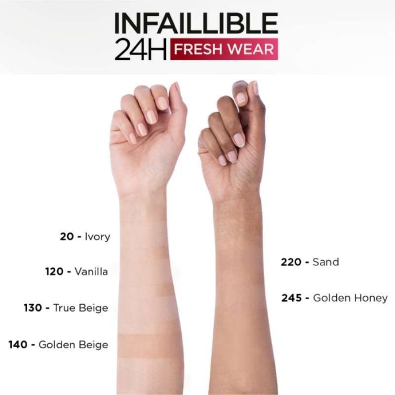 Jual Loreal Infallible 24h Fresh Wear-compact Powder Foundation ...