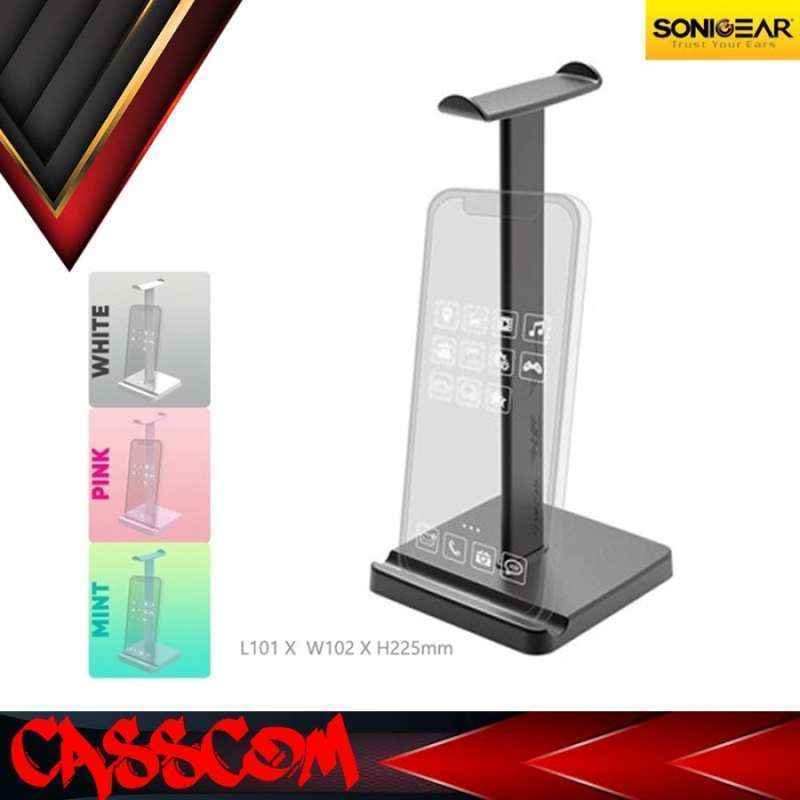 Promo 100% Produk Ori Stand Headset Gaming Sonicgear Hpx-100 |headset Stand Sonicgear Hpx100 ...