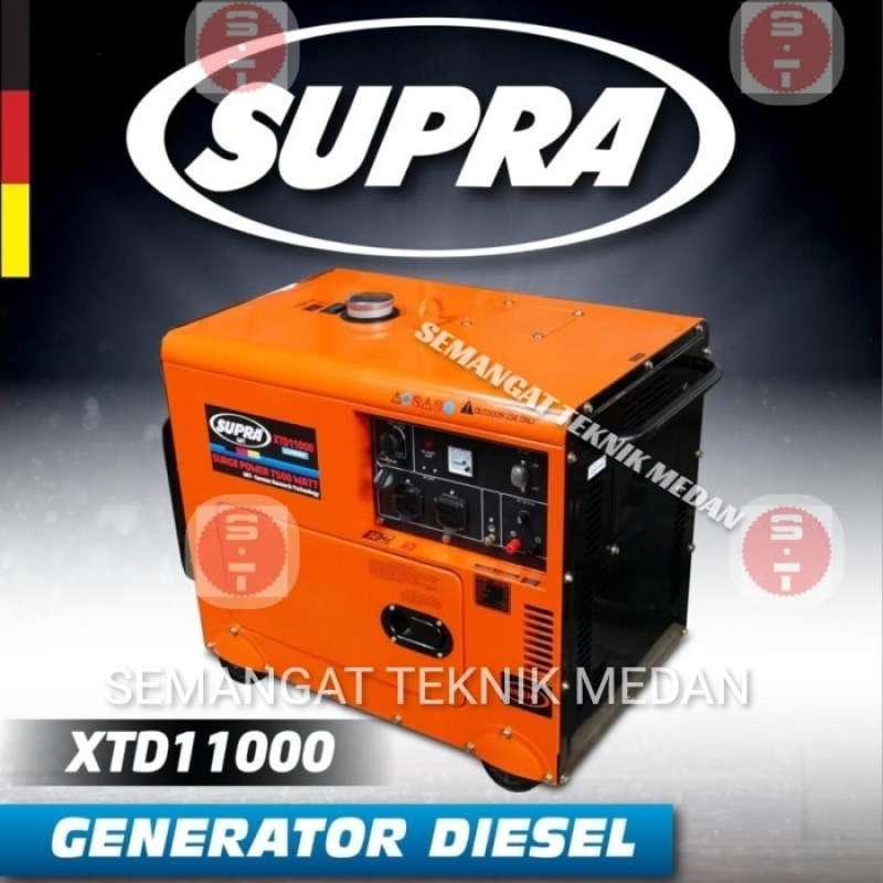 Jual Xtd11000 Genset Generator Listrik Silent Solar 7000 W Supra Xtd 11000 Di Seller Semangat ...