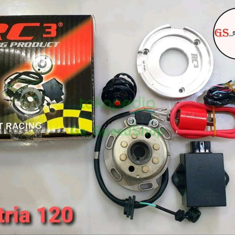 Promo Magnet Pengapian Racing Yz Rc3 Original Satria 120 2 Dua Tak 1 Set Diskon 23% Di Seller ...