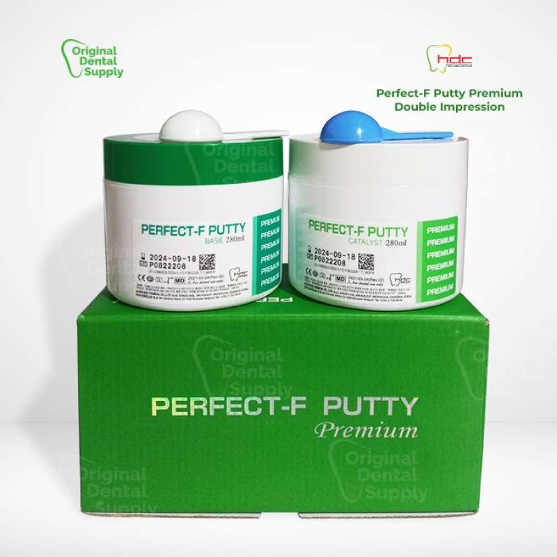 Promo Dental Putty Perfect F Premium Double Impression Bahan Cetak ...
