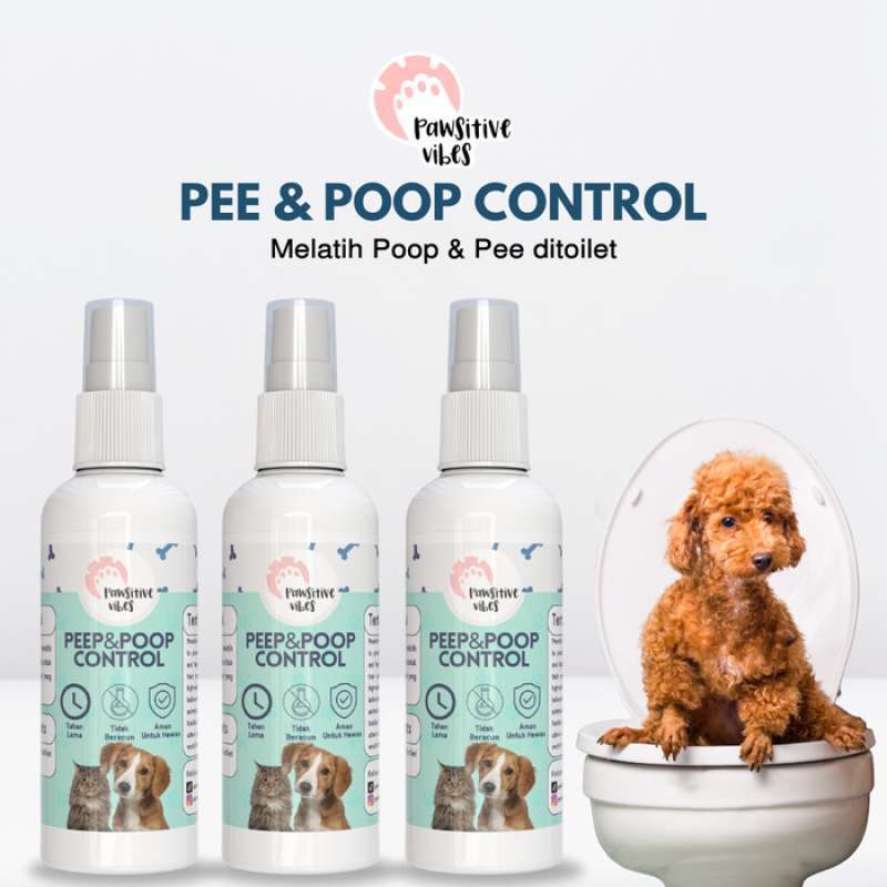 Promo Pee Poop Control Potty Training Spray 120ml Diskon 23% Di Seller ...