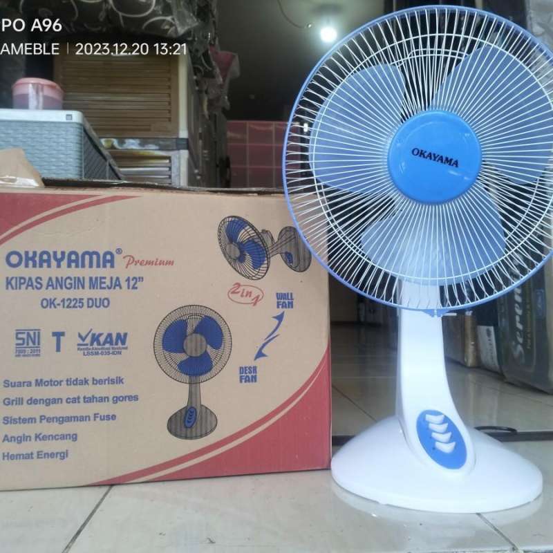 Jual Kipas Angin Meja 12 In Okayama 2in1 Dinding Dan Meja Di Seller Toko Nissa Santoso - Ubung ...