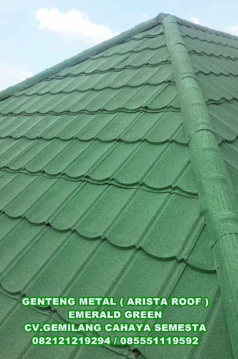 Jual Genteng Metal Arista Roof Costa - Berpasir ( 0,40 Mm ) Di Seller ...