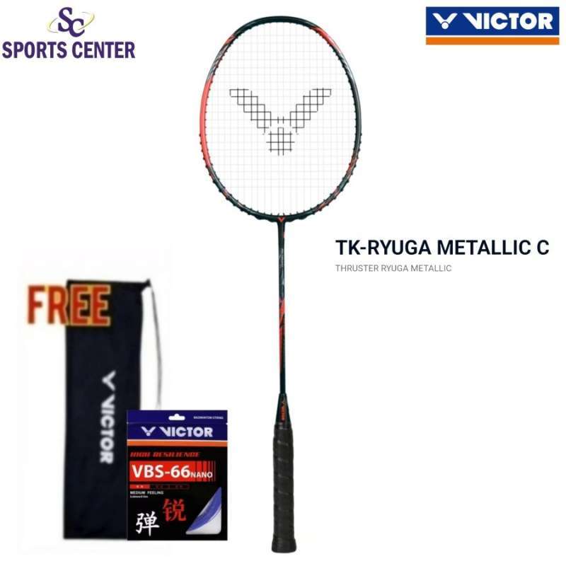 Jual New Limited Lzj Raket Badminton Victor Thruster / Tk Ryuga Metalic C Di Seller Sports ...