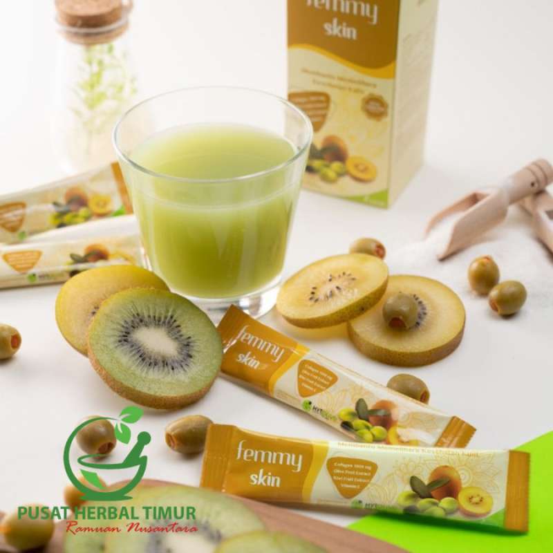 Jual Femmy Skin Collagen Minuman Anti Aging Isi 12 Sachet Di Seller ...