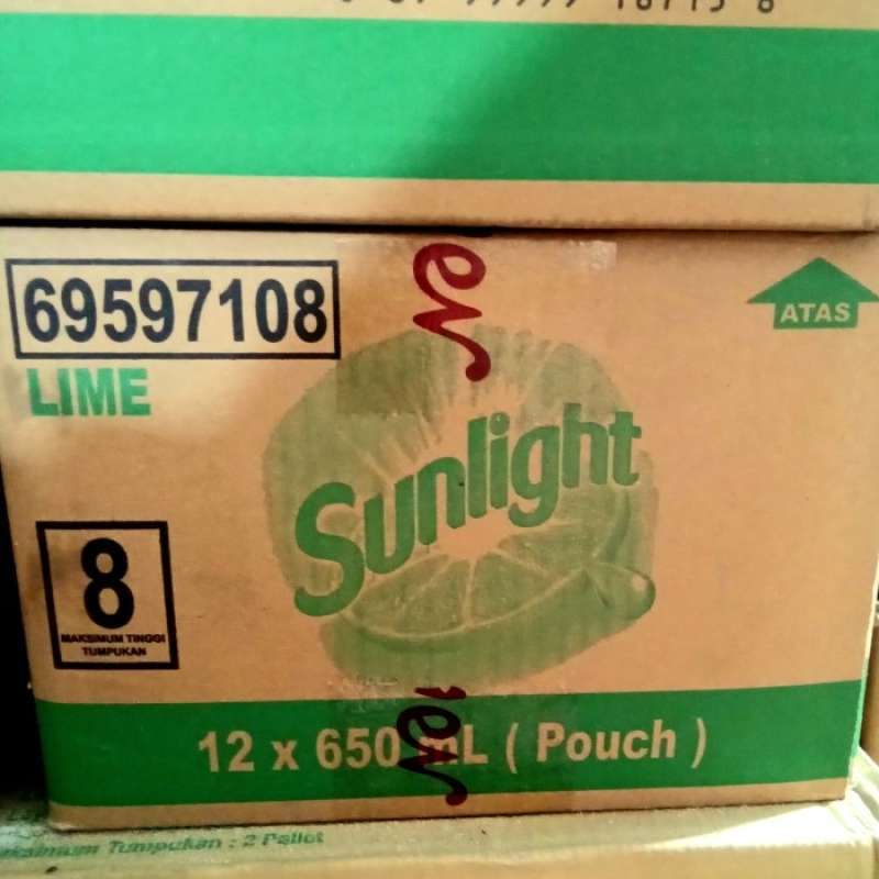 Jual Sunlight 650ml Dus / Sabun Cuci Piring Sunlight 650ml Dus Isi 12 Di Seller Velvet Store ...
