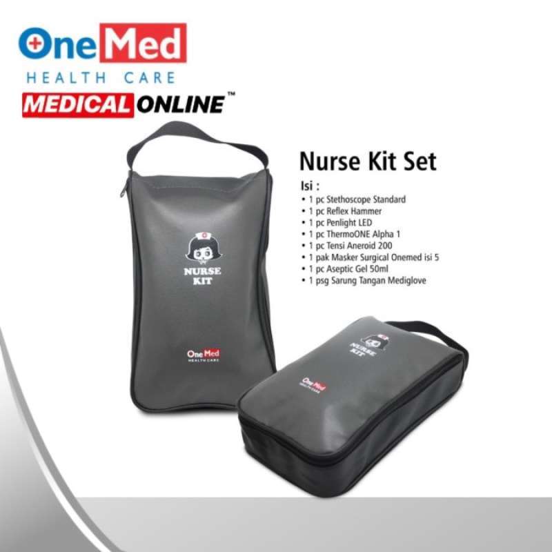 Jual Nurse Kit Set Onemed Nursing Kit Tensimeter Stetoskop Medical ...