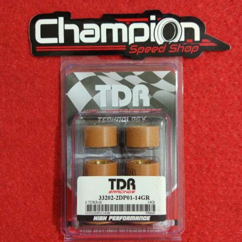 Promo Roller Cvt Racing Tdr 14gr Yamaha Nmax Xeon Aerox 155 Diskon 28% ...