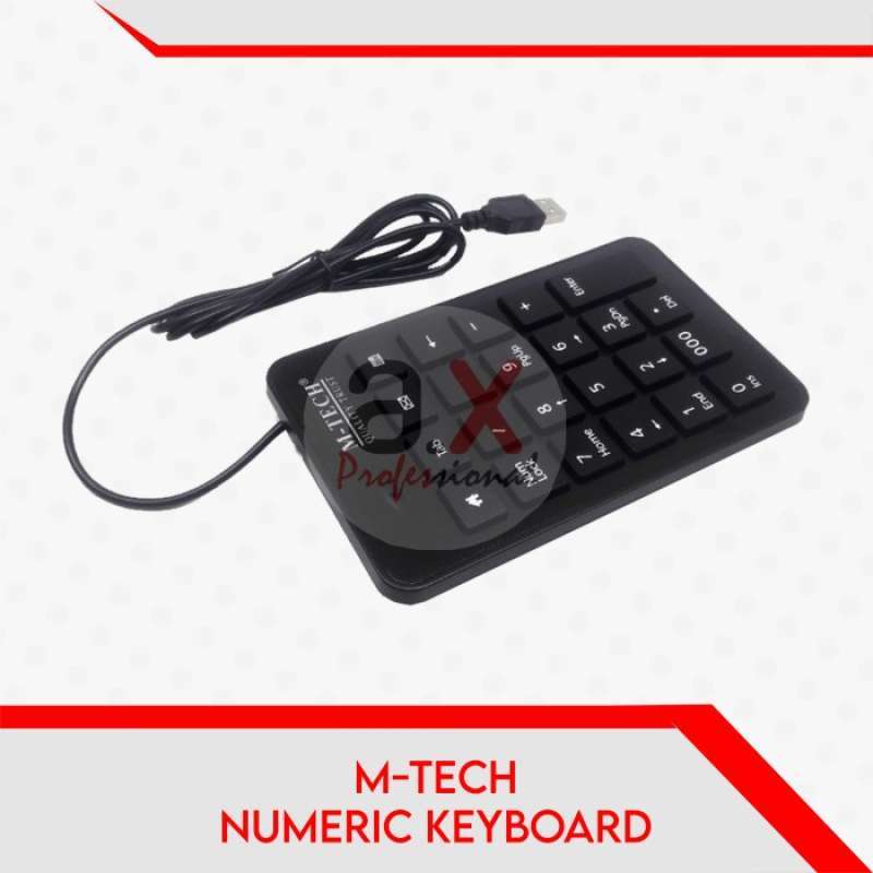 Jual Keyboard Numeric / Keyboard Angka Kabel - M-tech Di Seller Velvet ...