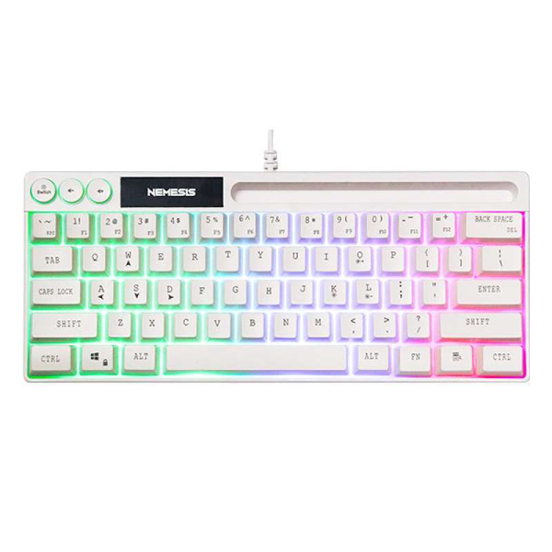 Jual Nyk Nemesis Eris K-06 Keyboard Mini Rgb With Stand Holder Di ...