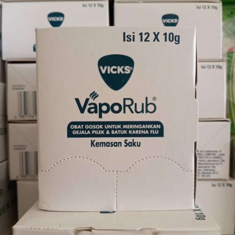 Jual Vicks Vaporub - 10 Gr Per 1 Box Di Seller Rukia - Cengkareng Timur ...