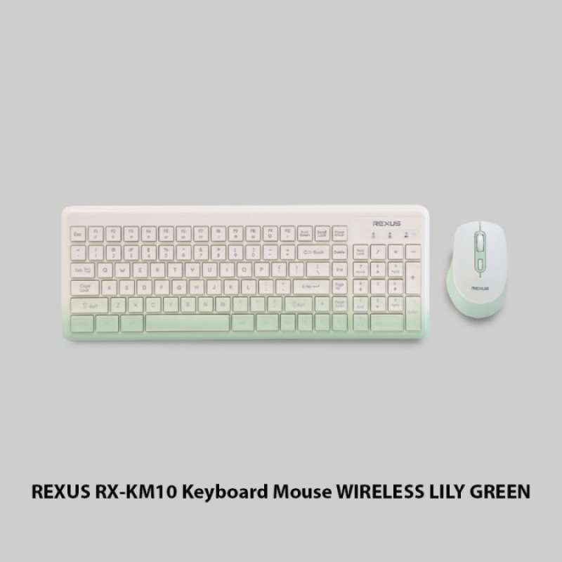 Jual Rexus Rx-km10 Keyboard Mouse Wireless Di Seller Velvet Store ...