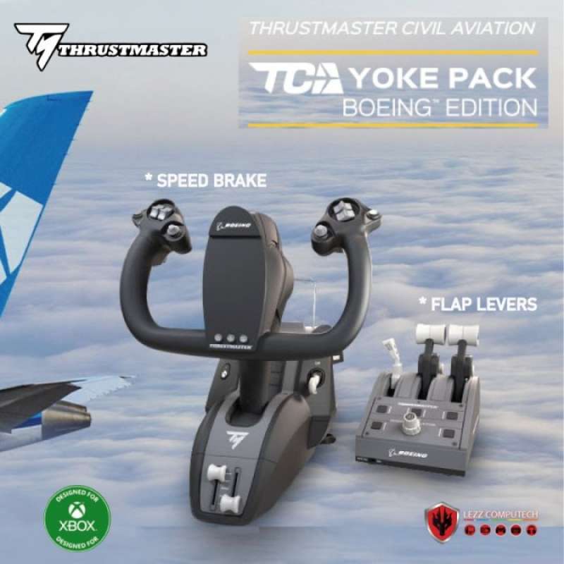 Jual Thrustmaster Tca Yoke Pack Boeing Edition Flight Simulator For ...