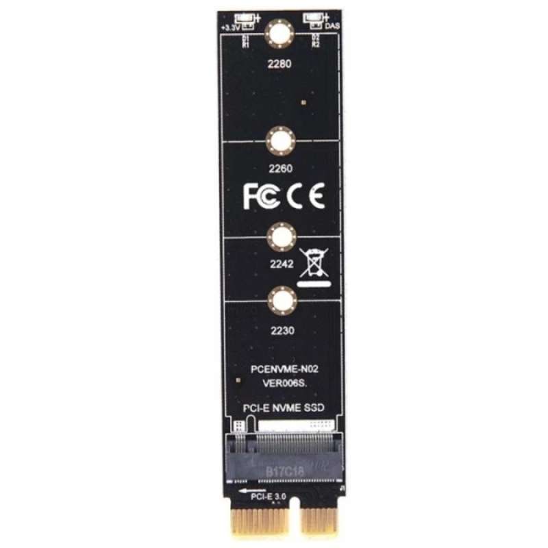 Jual Pcie X1 X4 To M.2 Nvme Adapter Ssd M2 Adapter Adaptor Converter ...