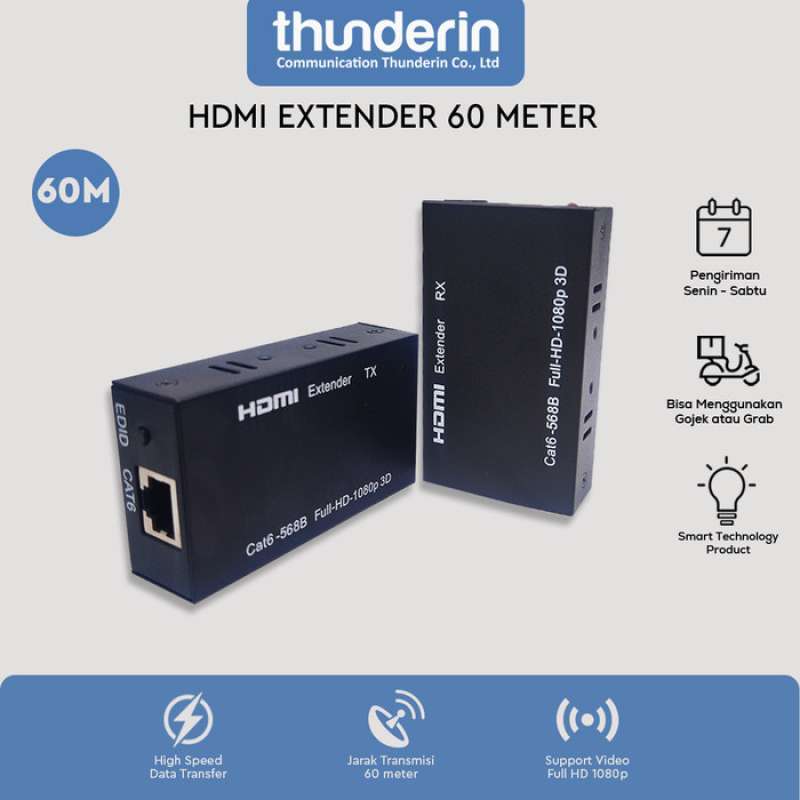 Jual Hdmi Extender 60m Lan Rj45/extender Hdmi 60 Meter Di Seller Velvet Store - Cengkareng Timur ...