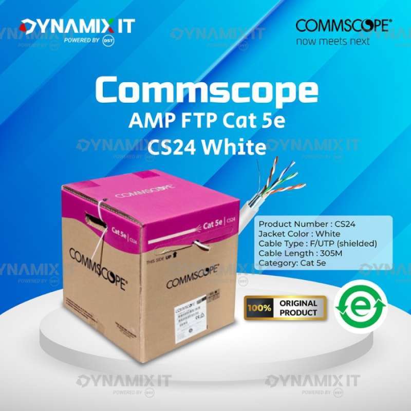 Jual Kabel Commscope / Amp Ftp Cat.5e 305m (asli) Di Seller Velvet ...
