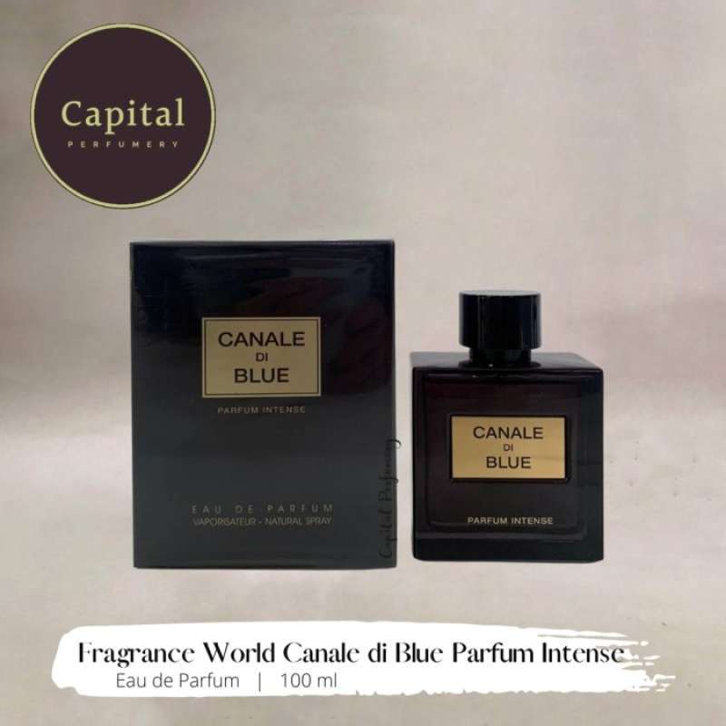 Promo Parfum Original Fragrance World Canale Di Blue Parfum Intense Edp ...