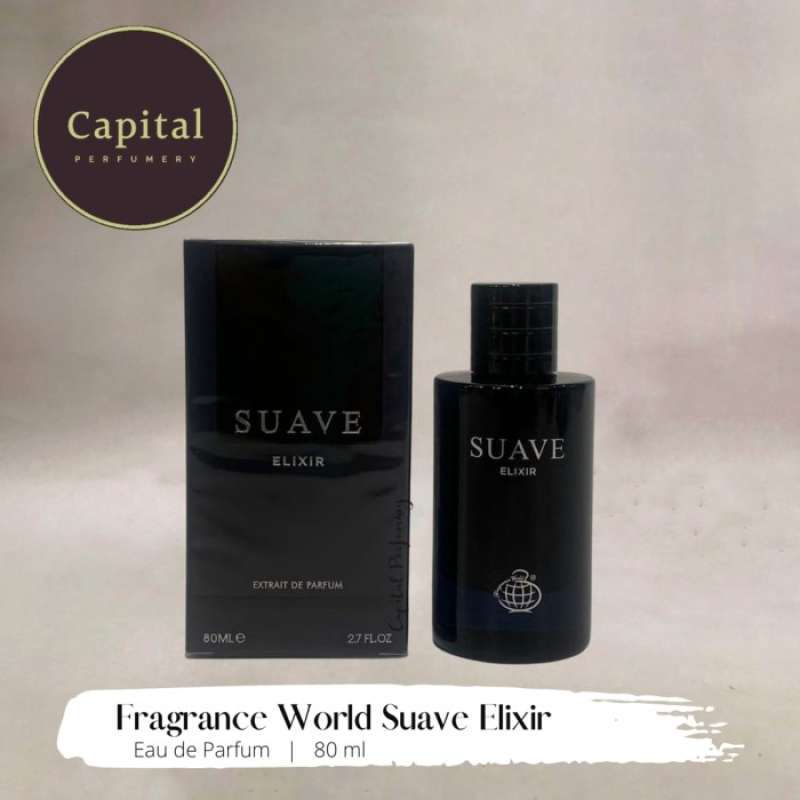 Promo Fragrance World Suave Elixir For Men Extrait De Parfum 80 Ml ...