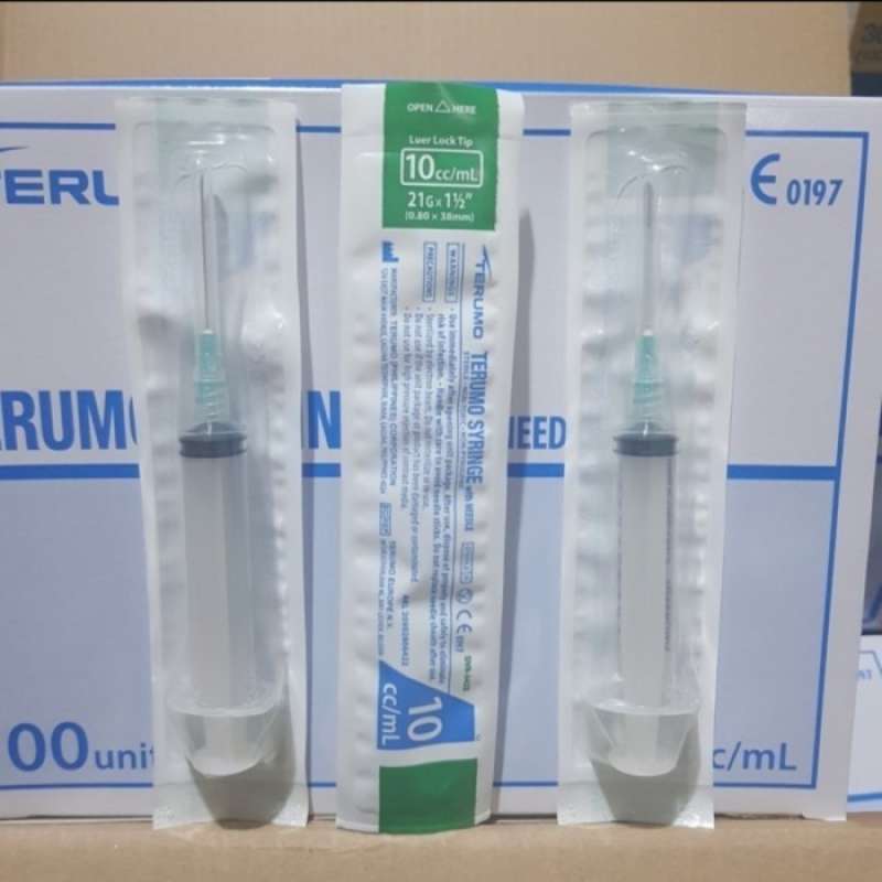 Promo Spuit Terumo 10cc / Syringe 10ml / Spuite 10 Cc / Jarum Needle 10 ...
