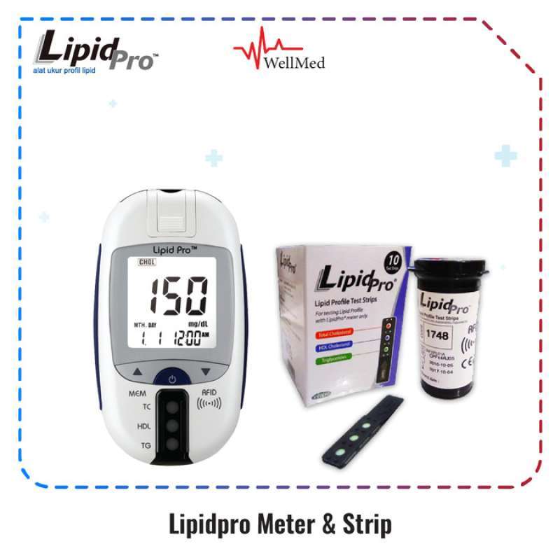 Promo Lipid Pro Meter + Strip Diskon 33% Di Seller Lucky_vania - Tugu ...