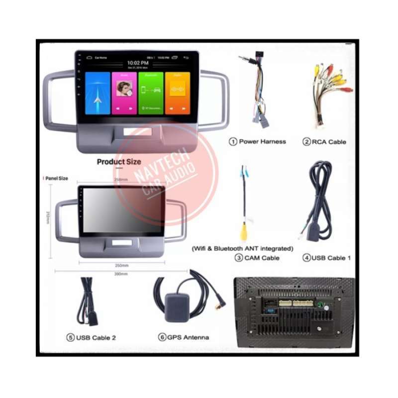 Promo Head Unit Android 10 Inch Freed Tipe Tombol Hazard Bawah Terbaik ...