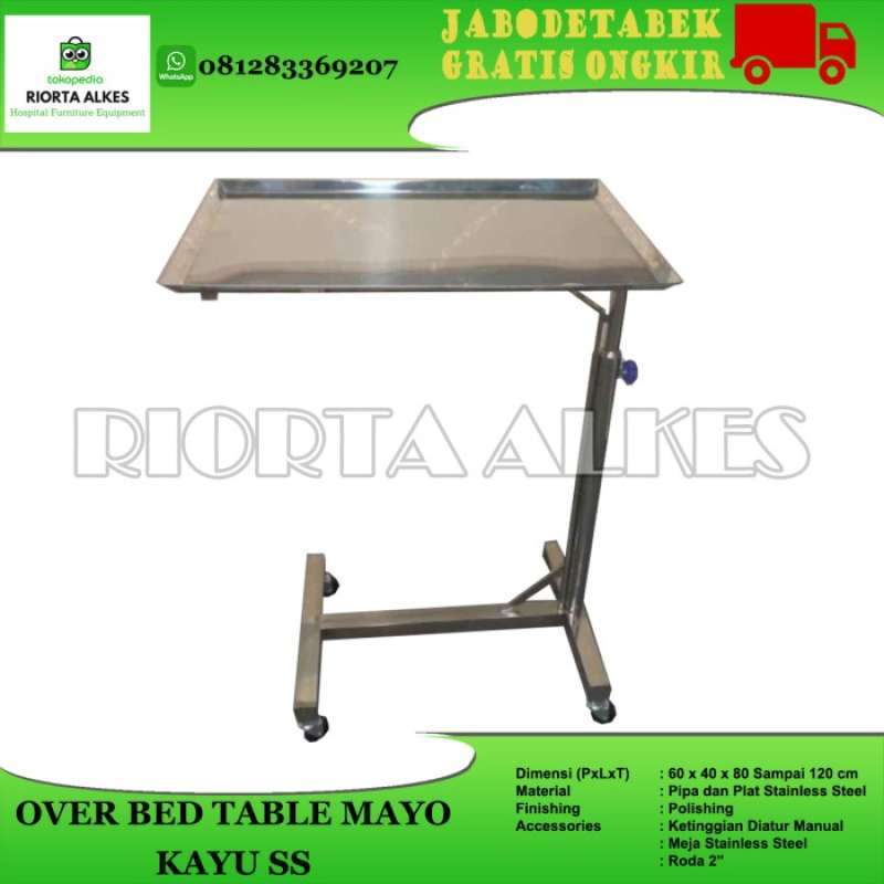 Promo Meja Mayo Mayo Table Overtable Meja Makan Pasien Diskon 33% Di ...