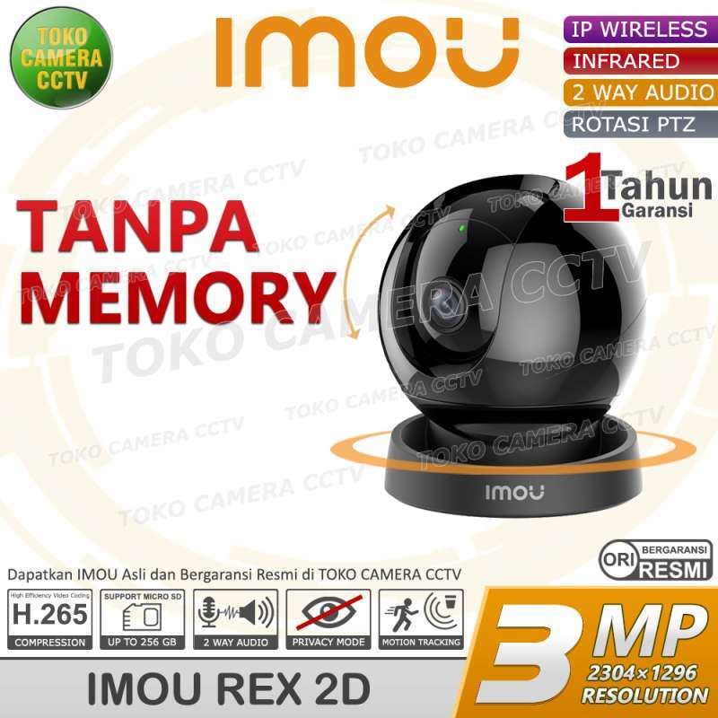 Jual Imou Rex 2d 3mp Kamera Cctv Wifi Camera Ptz Audio Indoor Smart Ir ...