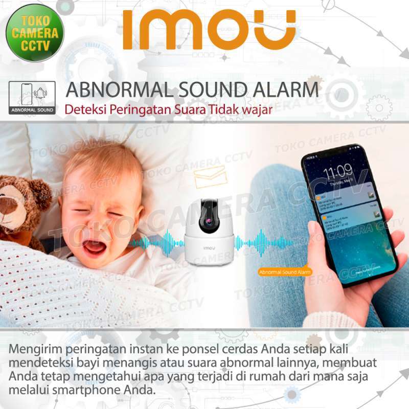 Jual Imou Rex 2d 3mp Kamera Cctv Wifi Camera Ptz Audio Indoor Smart Ir ...