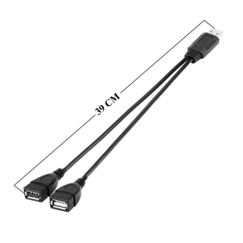 Jual Usb A Male Ke Dual Usb Female Jack Y Splitter Hub Di Seller Velvet Store Cengkareng