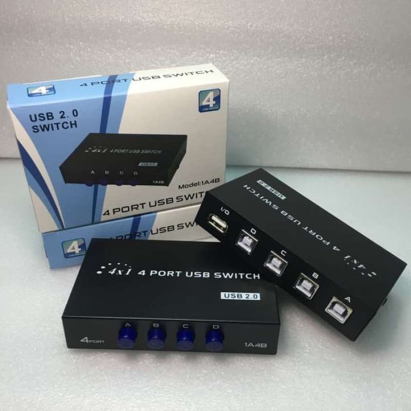 Jual Manual Switch Printer 4 Port Usb Di Seller Sweet Shop Cengkareng Timur Kota Jakarta