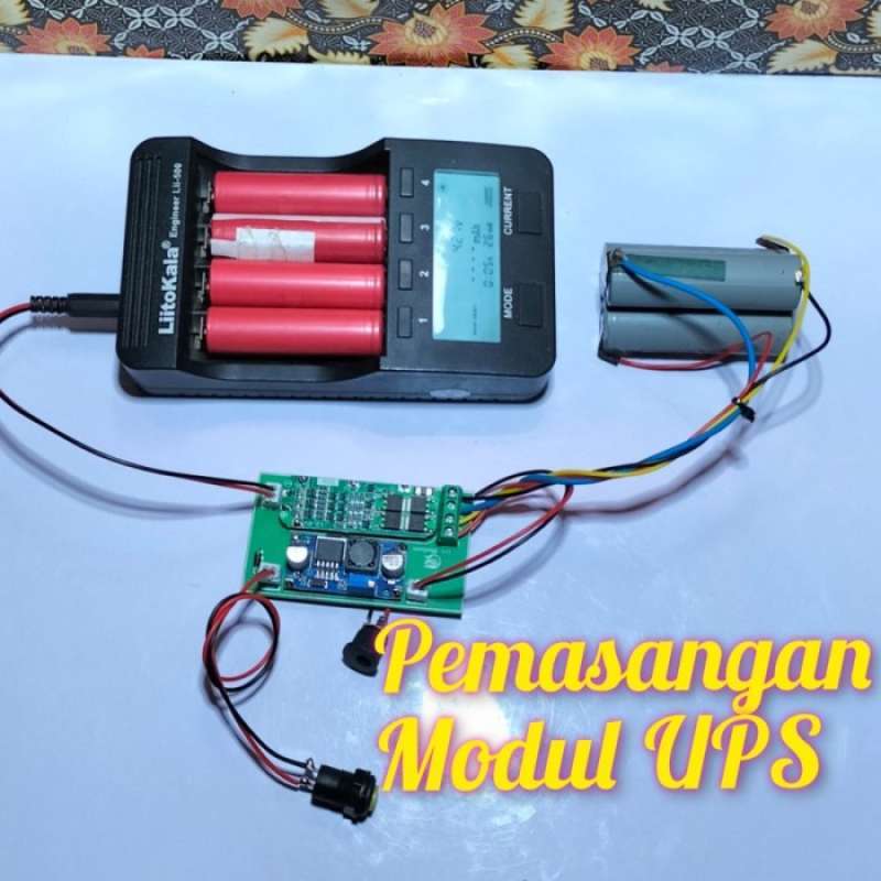 Jual Modul Ups Mini 2 Out. 12v Dan Variabel ( Bisa Diset Sesuai ...