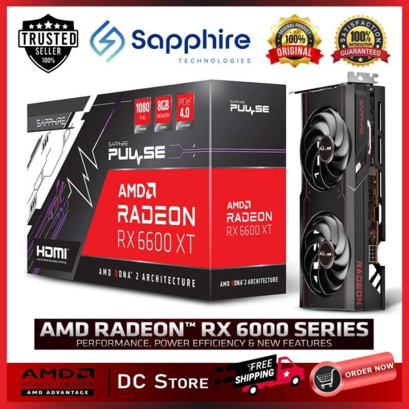 Jual Vga Amd Radeon Rx 6600 Xt 8gb Gddr6 Di Seller Kingyo - Cengkareng ...