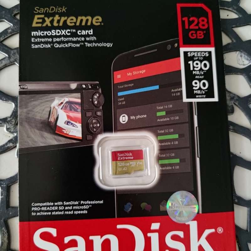 Jual Micro Sd Card Sandisk Extreme 128gb For Rog Ally Di Seller Sweet Shop - Cengkareng Timur ...