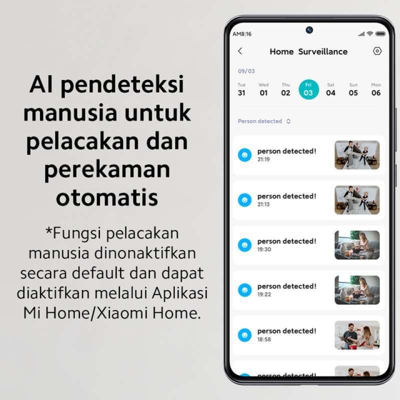 Jual Kamera Cctv Wireless Xiaomi Smart Camera C200 Resolusi Tinggi ...