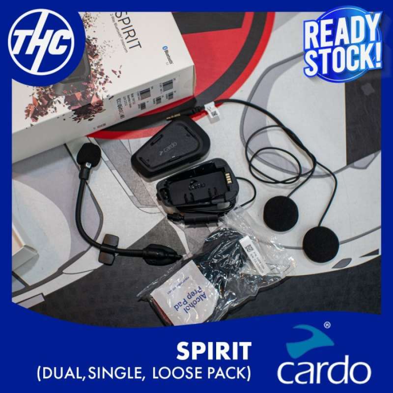 Promo Cardo Spirit Intercom Single Pack Bluetooth 5.2 Helmet ...